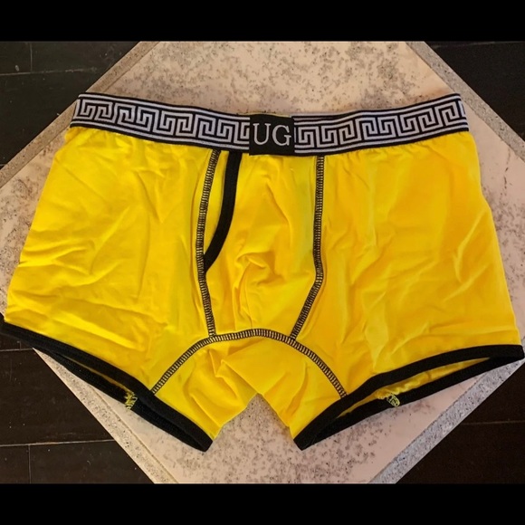Undergear | Underwear & Socks | New Undergear Yellow Greek Key Boxer ...